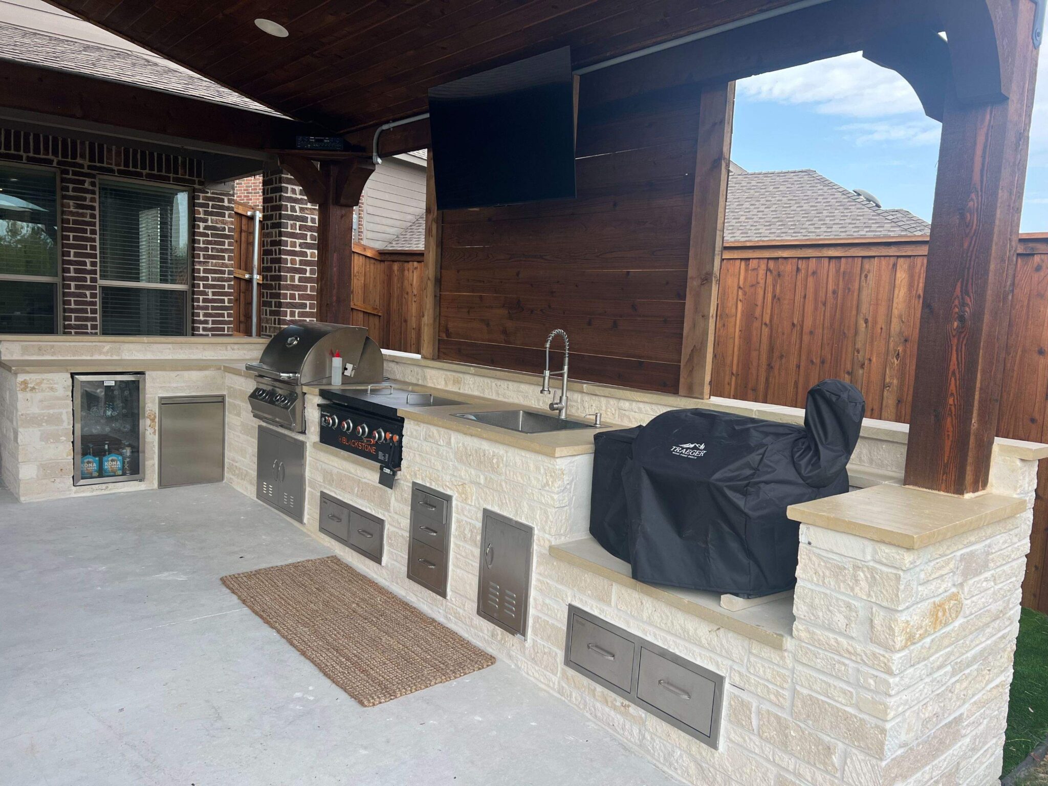 Expert Outdoor Kitchen Construction Services in Trophy Club, TX